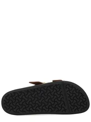 BIRKENSTOCK Arizona Buckled Sandals - Brown