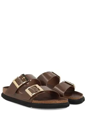 BIRKENSTOCK Arizona Buckled Sandals - Brown
