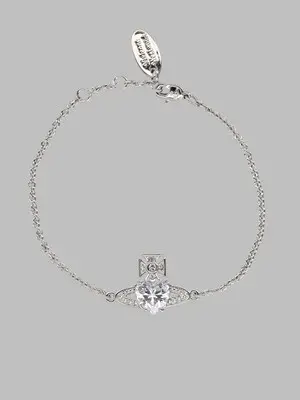 VIVIENNE WESTWOOD Ariella Orb Bracelet With Crystal Heart