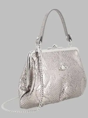 VIVIENNE WESTWOOD Granny Frame" Bag - Silver