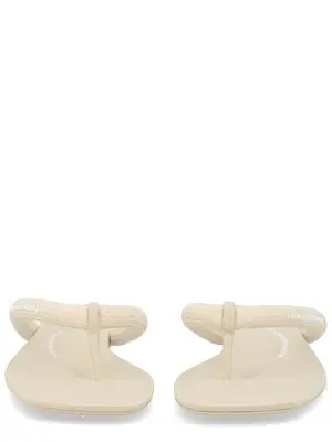 Alexander Wang Jenna Tubular Thong Sandals - Beige