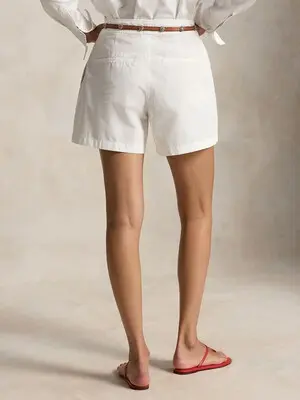Polo Ralph Lauren Cotton Pleated Shorts