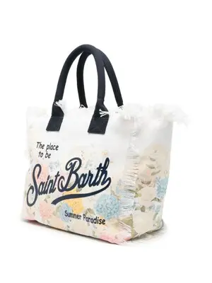 MC2 SAINT BARTH Floral Print Vanity Bag