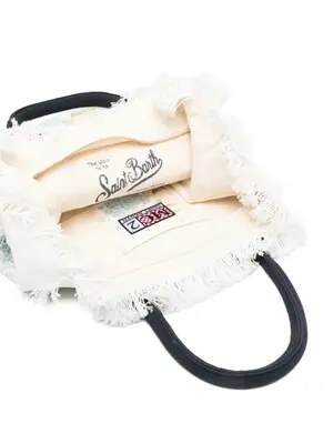 MC2 SAINT BARTH Floral Print Vanity Bag