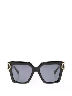Valentino Garavani Oversized Frame Sunglasses - Black