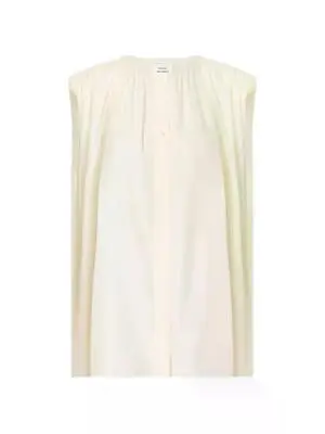 Loulou De Saison Sleeveless Top - Neutrals