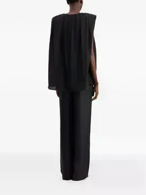 Loulou De Saison Crewneck Top With Button Fastening