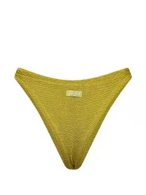 MC2 SAINT BARTH Naomi Crinkle-effect Bikini Bottoms