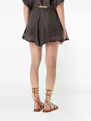 120% Lino Elasticated Waistband Shorts