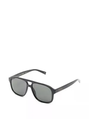 Gucci Double-bridge Pilot-frame Sunglasses