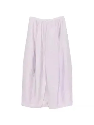 TELA Pleated Rear-slit Skirt