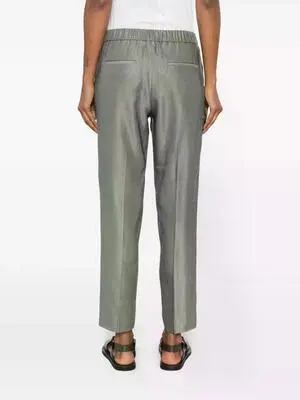 Peserico Elasticated-waistband Tapered Trousers
