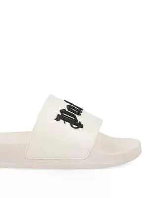 Palm Angels Logo-plaque Slides
