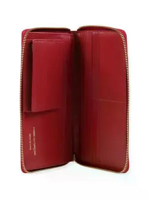 Comme Des Garçons Zip-around Leather Wallet
