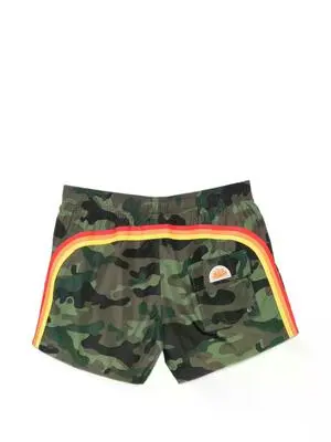 Sundek Camouflage Print Swim Shorts