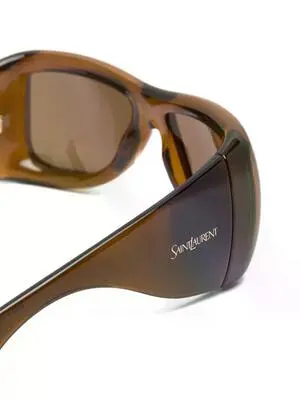 Saint Laurent Howl Sunglasses - Brown