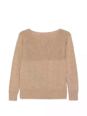 ZANONE Boat-neck Ribbed-trim Sweater