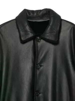 DESA 1972 Long-sleeve Leather Coat
