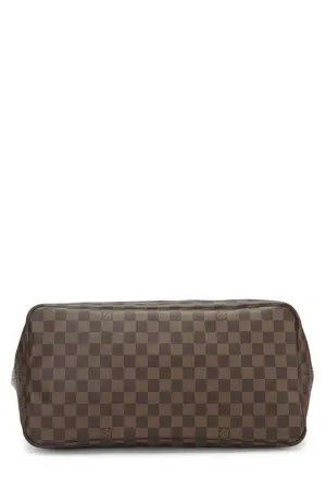 LOUIS VUITTON Damier Ebene Neverfull Tote