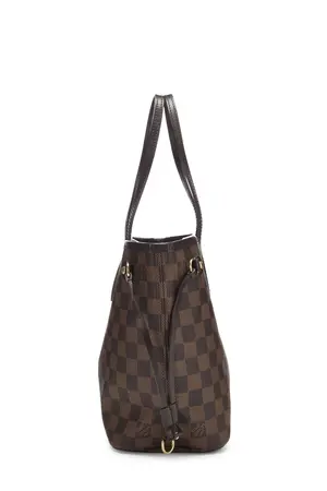 LOUIS VUITTON Damier Ebene Neverfull Tote