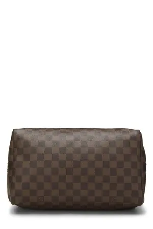 LOUIS VUITTON Damier Ebene Speedy Bandouliere Bag 30