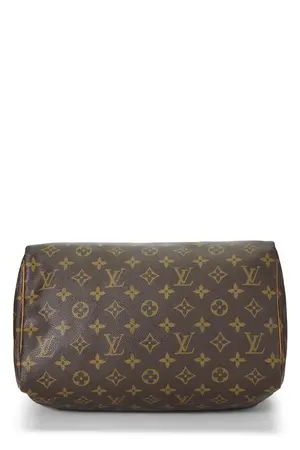 LOUIS VUITTON Monogram Speedy Top Handle Bag 30 - Brown
