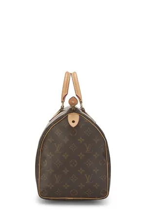 LOUIS VUITTON Monogram Speedy 35 Top Handle Bag