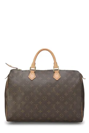 LOUIS VUITTON Monogram Speedy 35 Top Handle Bag