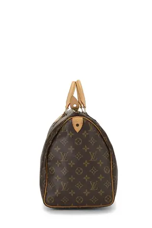 LOUIS VUITTON Monogram Speedy Top Handle Bag 40