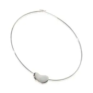 Tiffany & Co. Sterling Silver Paloma Picasso Bean Necklace - Sterling_silver