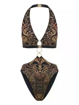 Camilla Nouveau Halterneck Swimsuit