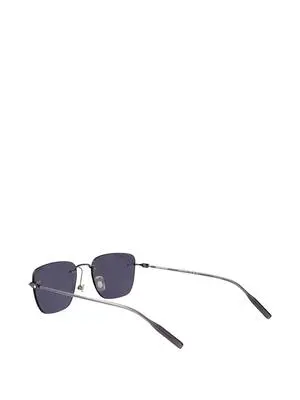 Montblanc Rimless Rectangle-frame Sunglasses