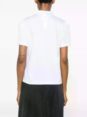 Noir Kei Ninomiya Bow Embellished Peter Pan Collar T-shirt