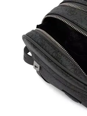 Guess Monogram Print Wash Bag
