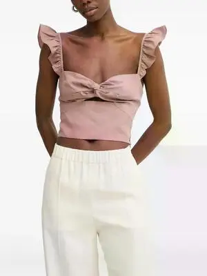 Guess Rossana Cropped Blouse