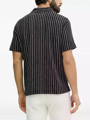 Guess Stripe-print Short-sleeve Shirt