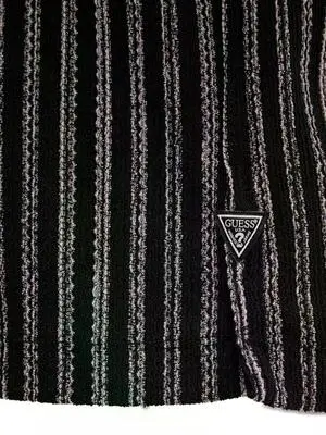 Guess Stripe-print Short-sleeve Shirt