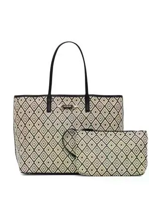 Guess Sophia Geometric Tote Bag