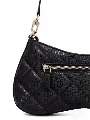 Guess Libby Quilted Charm-detail Shoulder Bag