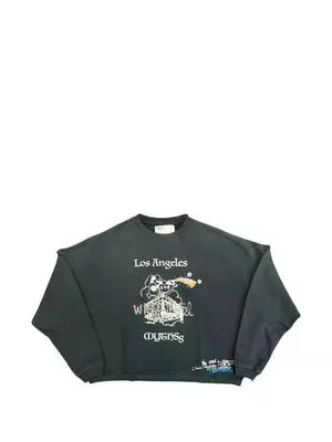 PALY Mythss Distressed-effect Sweater - Grey