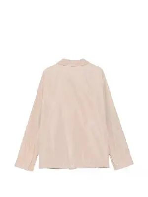 Aspesi Beige Spread Collar Shirt Jacket
