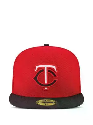 New Era Minnesota Twins Diamond Era Fitted Cap - Red