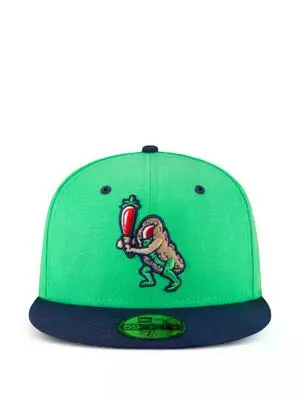 New Era San Antonio Missions "puffy Taco" Fitted Cap - Green