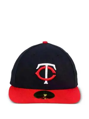 New Era Minnesota Twins Low Profile Authentic Collection Fitted Cap - Black
