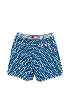 MC2 SAINT BARTH Lighting Floral Print Swim Shorts