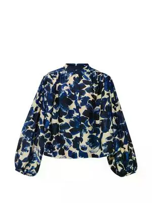 Munthe Lynx Floral Print Blouse