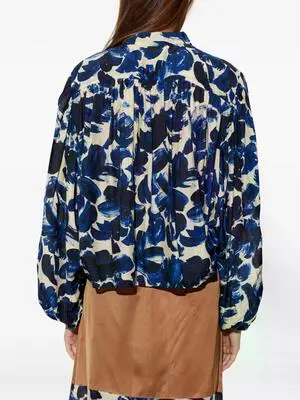 Munthe Lynx Floral Print Blouse