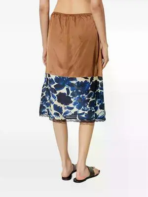 Munthe Ninia Floral-print Midi Skirt