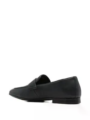 ALBERTO GOZZI Perforated Leather Loafers