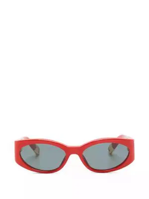 Jacquemus Oval Frame Sunglasses